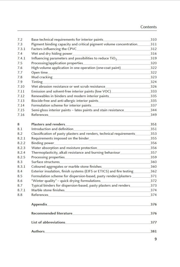 Water-based Acrylic Dispersions - European Coatings